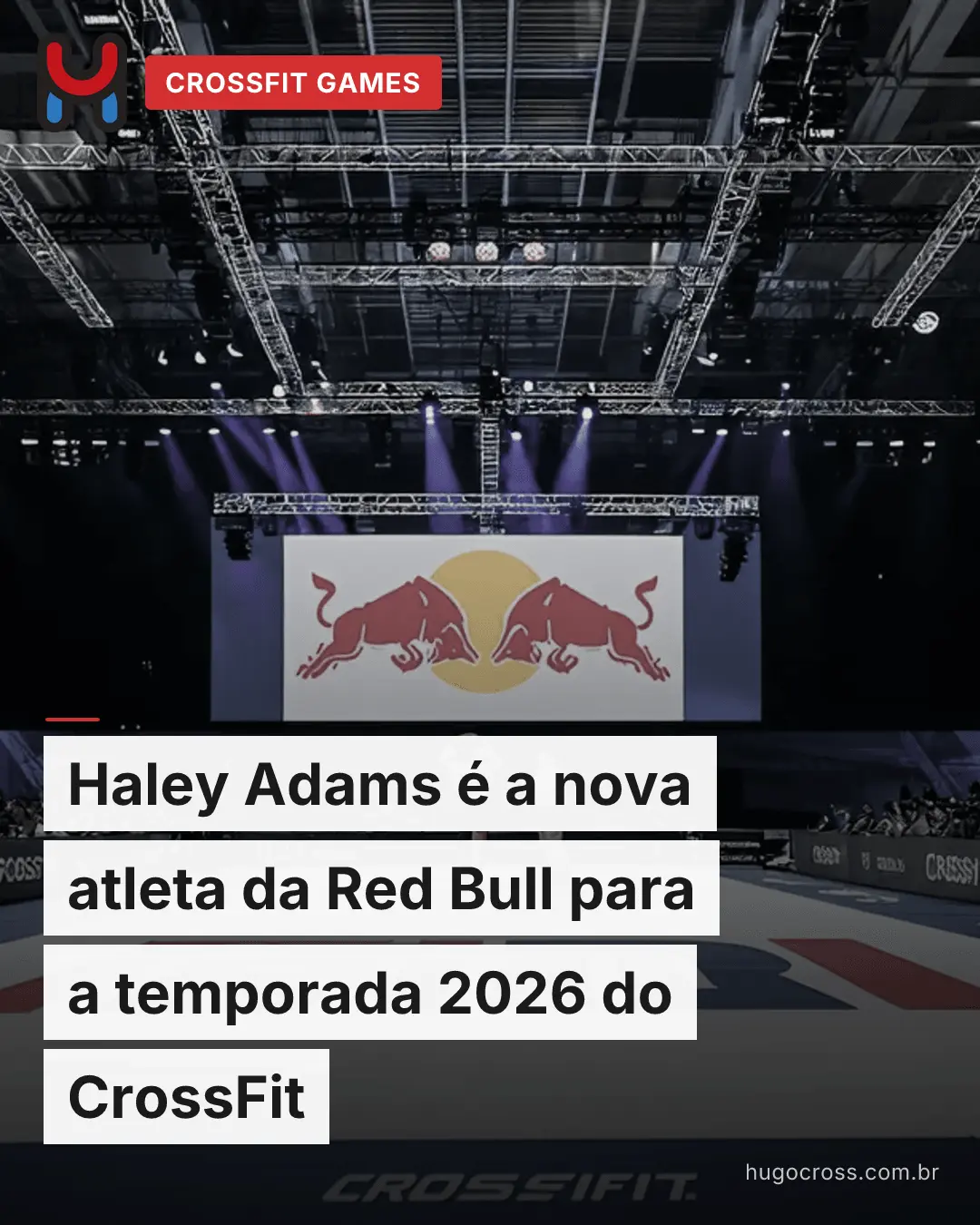 Haley Adams é a nova atleta da Red Bull para a temporada 2026 do CrossFit